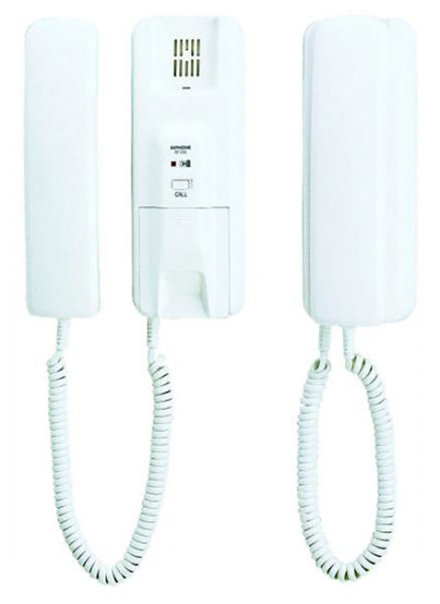 Aiphone AT-406B/A Set 2 Handsets Charcoal Gray AT-206B AT-306B ...