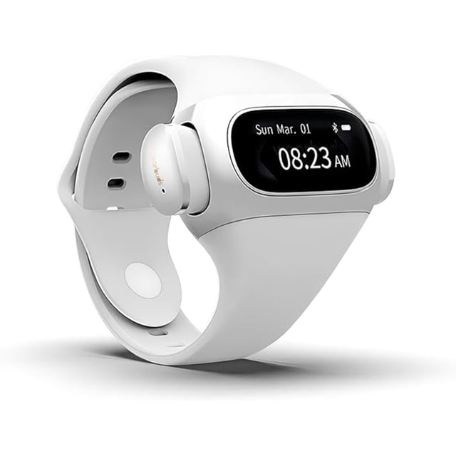 Aipower Wearbuds Smart Watch with Wireless Earbuds white - Walmart.com