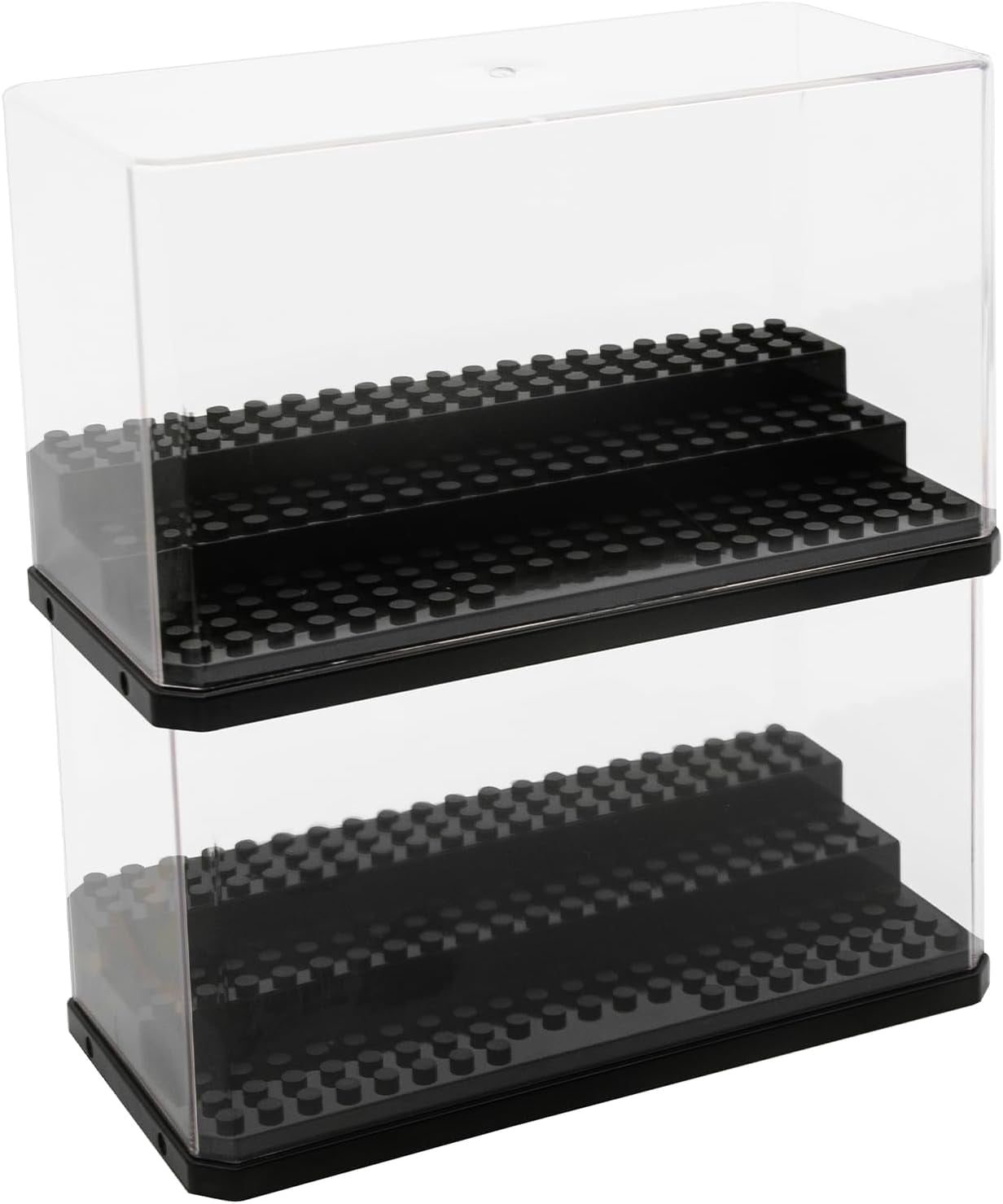 Aippl Acrylic Minifigure Display Case Stackable Action Figures Blocks ...
