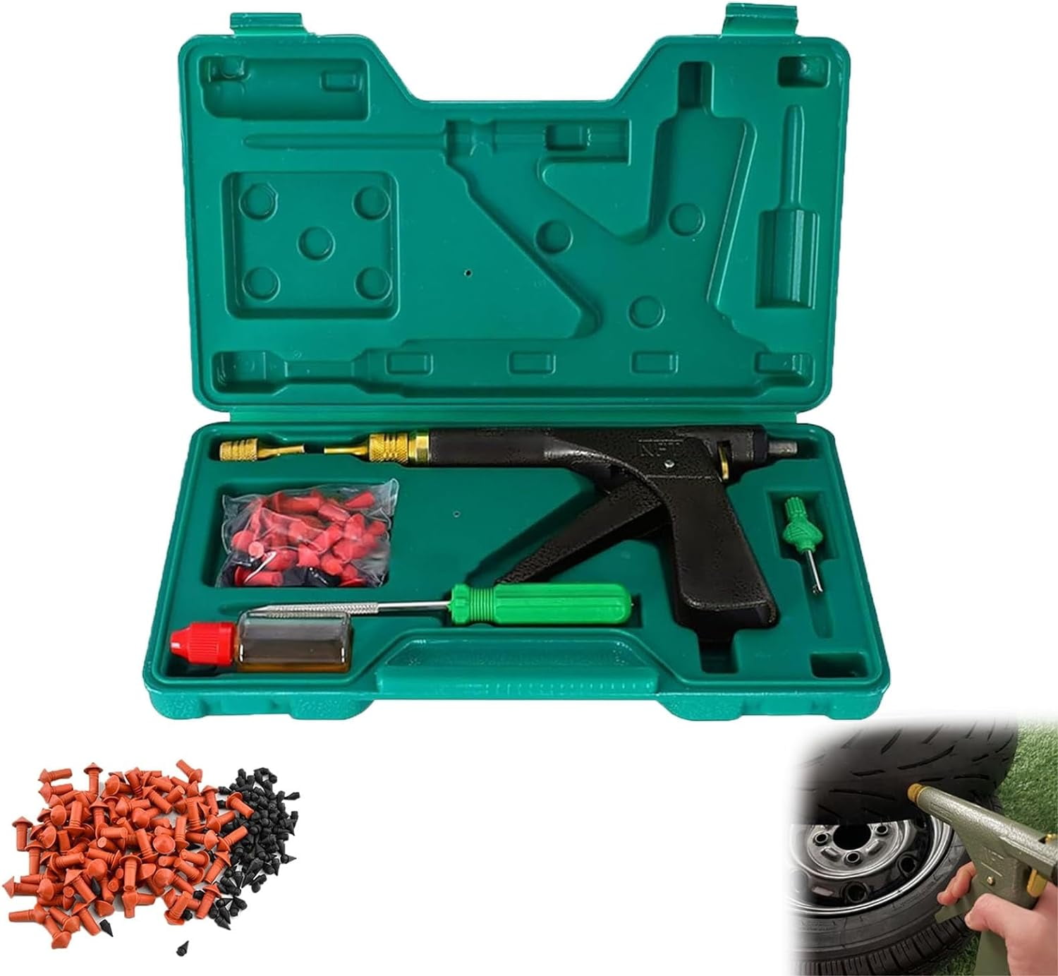 Aippl Glorivox Rapid Plug 2.0, Rapid Plug 2.0 Tire Repair, Rapidplug 2. ...