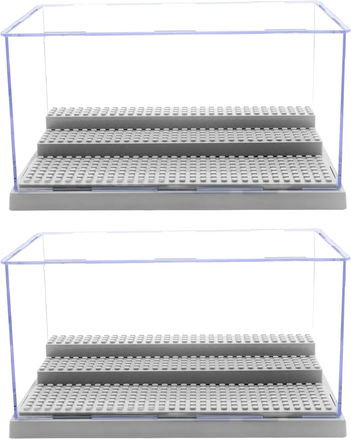 Aippl Minifigure Display Case for Action Figures Blocks, Dustproof ...