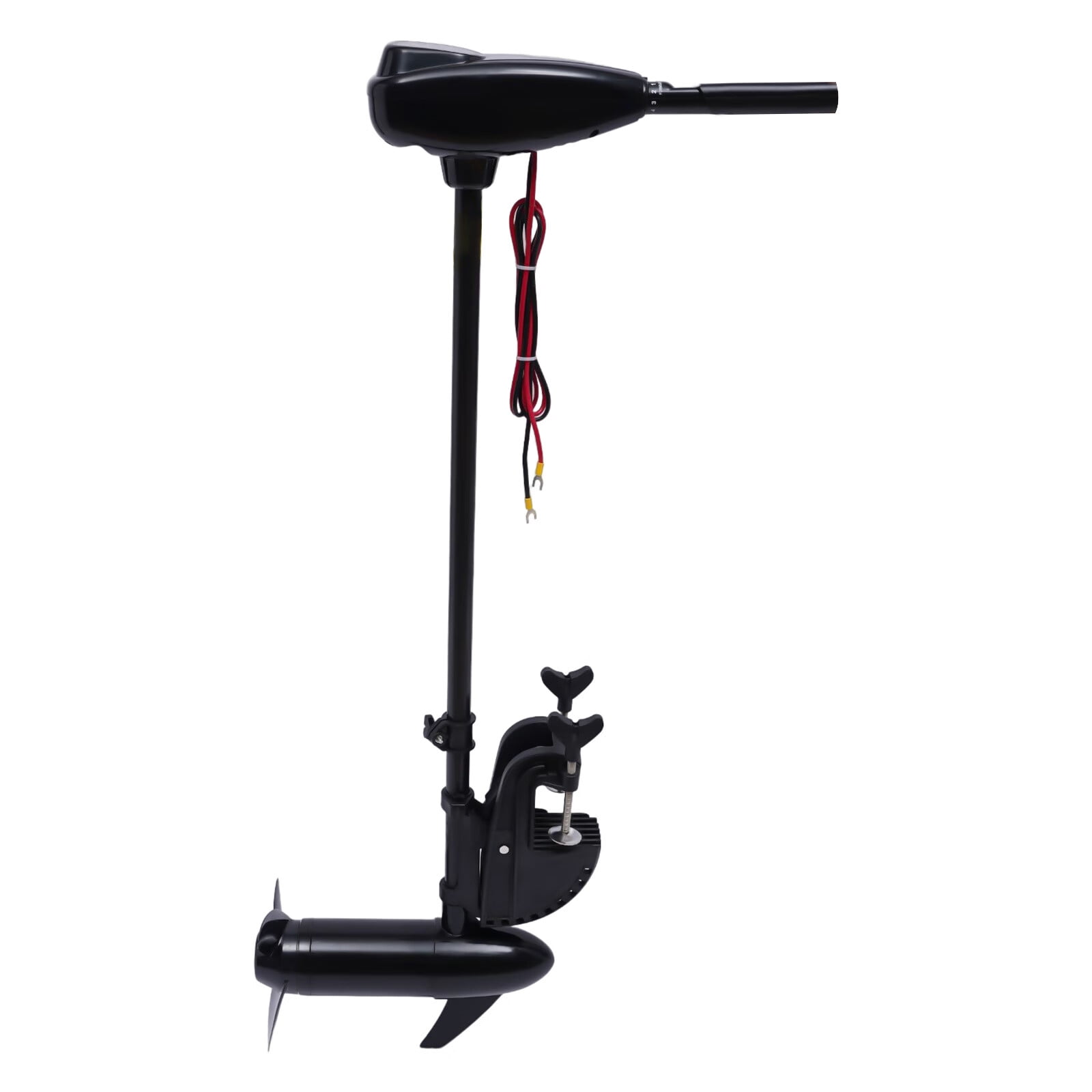 Aiqidi 1.2HP Fishing Outboard Motor, 12V 80LBS Electric Trolling Motor ...