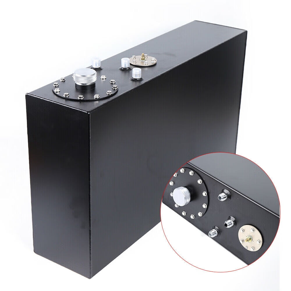 Aiqidi 17 Gallon Universal Aluminum Fuel Tank Top Feed Fuel Cell Tank ...