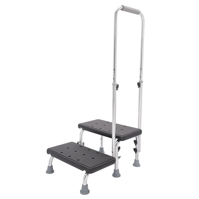 Aiqidi 2 Tiers Step Stool with Handle Freestanding Heavy Duty Medical ...