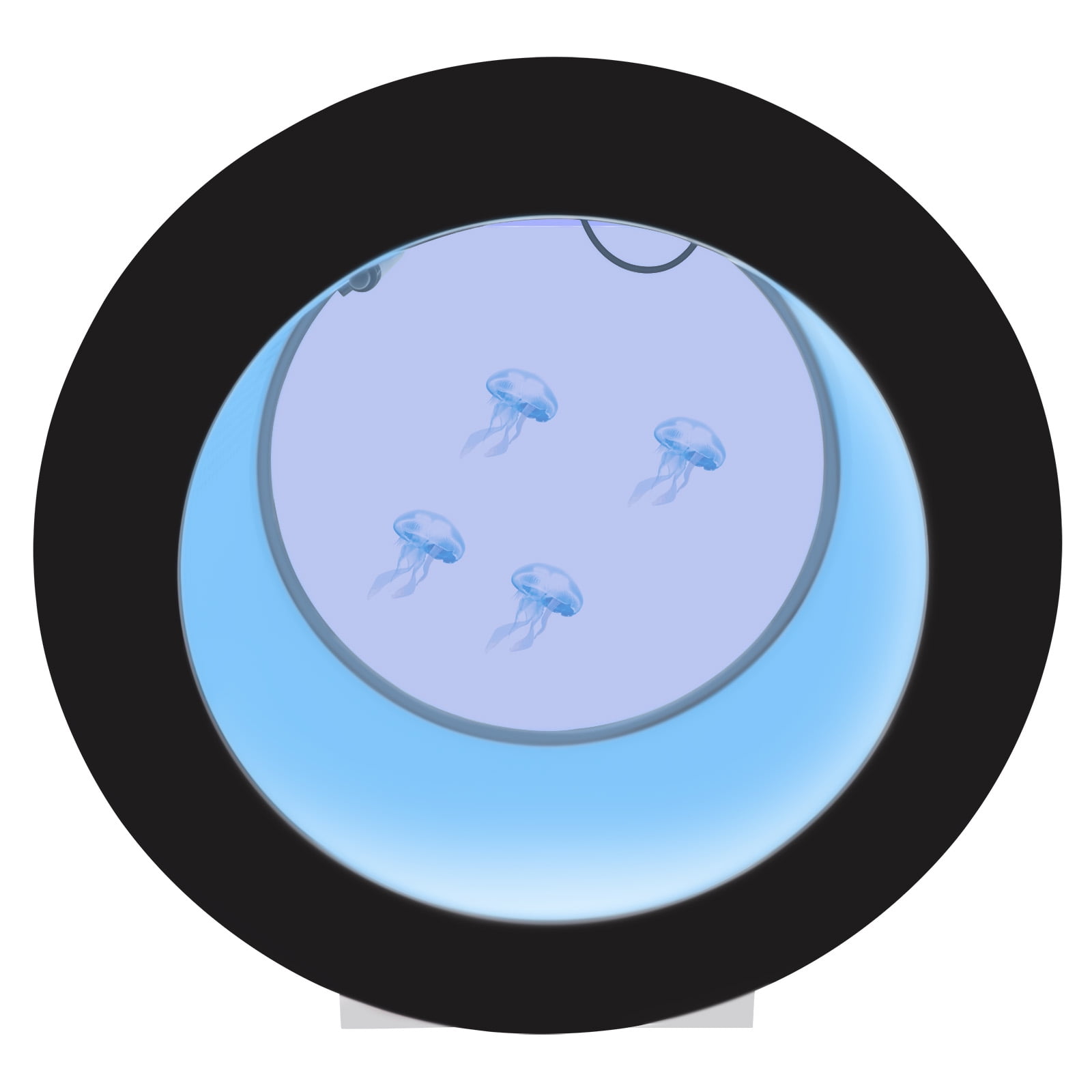 Aiqidi 4.8 Gallon Jellyfish Aquarium LED Lighting Fish Tank w ...