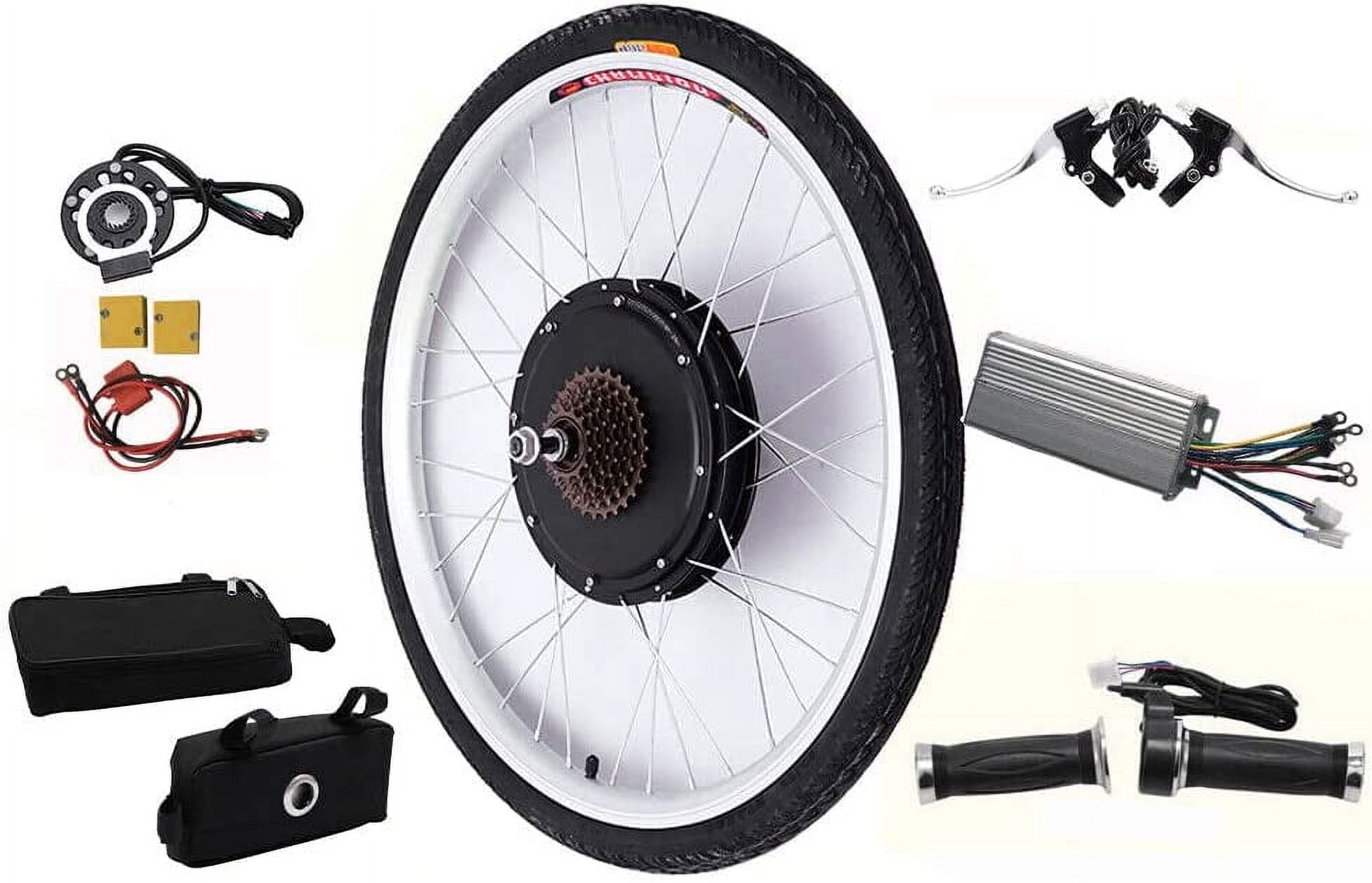 Aiqidi Electric Bicycle Motor Kit 28" 48V 1000W Bicycle Conversion Kit ...