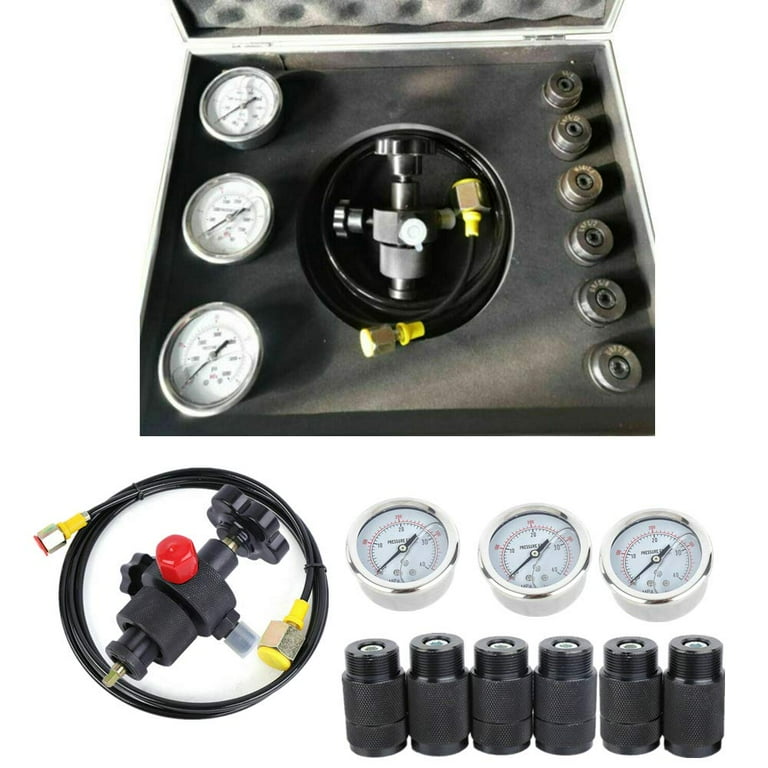 Hydraulic Breaker Nitrogen Charge Kit Hydraulic Accumulator Nitrogen ...
