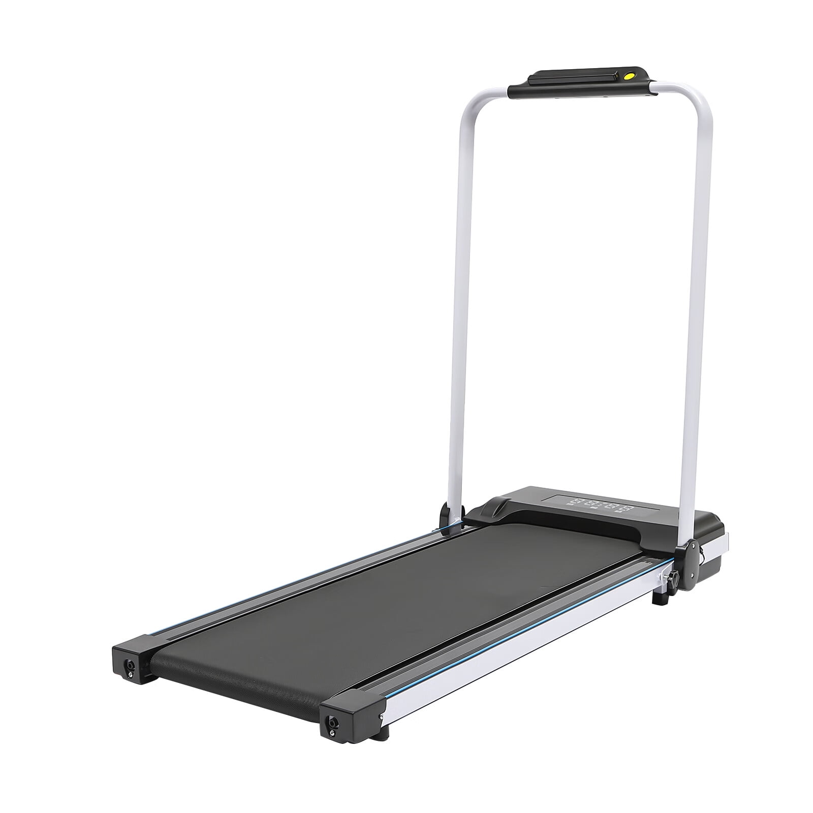 Aiqidi LED Folding Treadmill, 500W 2.0HP Under Desk Electric Treadmill ...