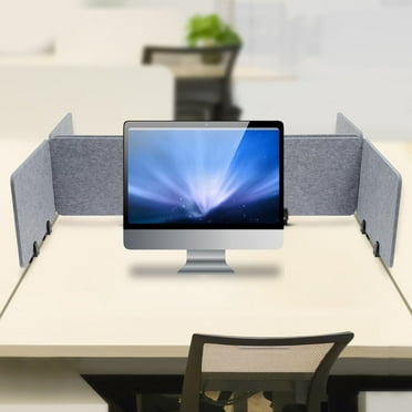 OFM RiZe Series 47" x 37" 8-Unit Full Vinyl Privacy Station Panel ...