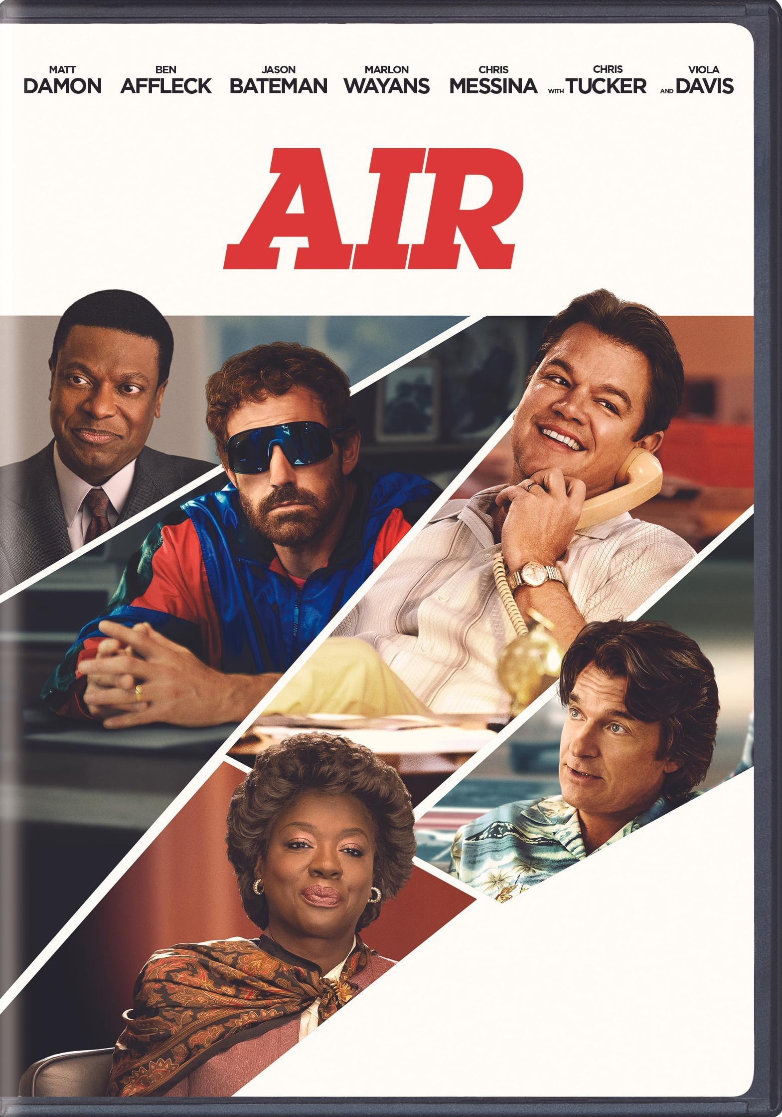Warner Bros Air (2023) DVD - Matt Damon Stars in Michael Jordan & Nike ...