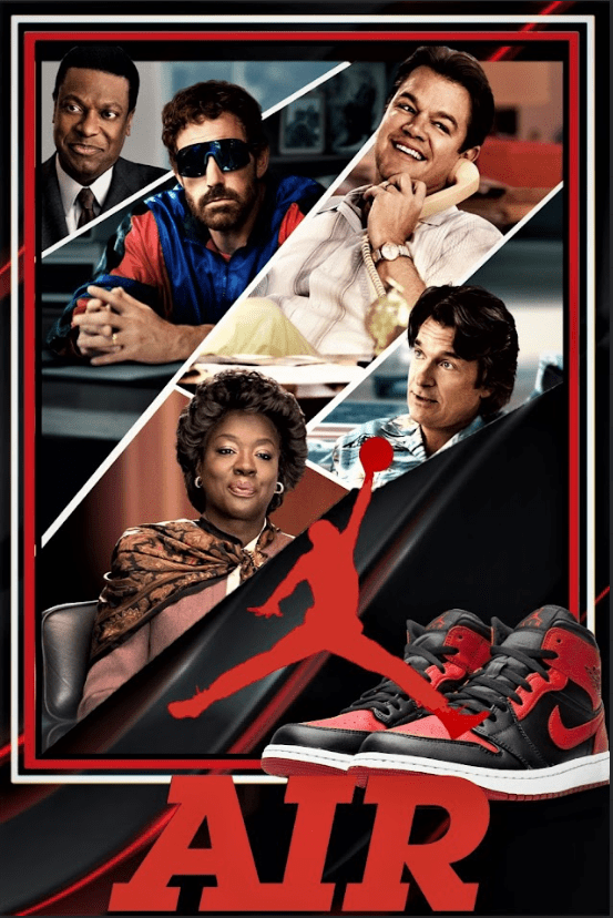 Air (2023) Poster - 24x36 | Matt Damon | Nike & Michael Jordan ...