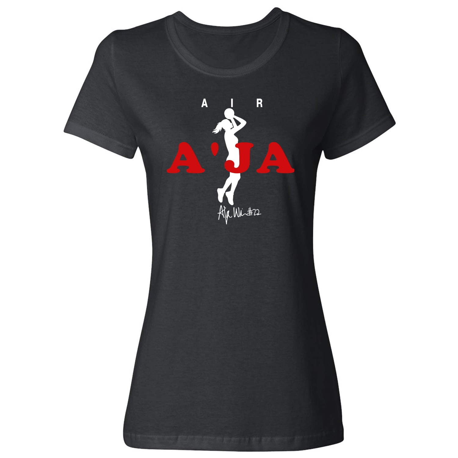 Air A Ja Basketball Graphic Tee - Las Vegas Fans Ladies' Crewneck T ...