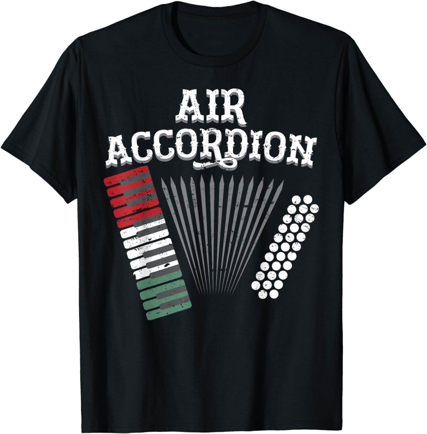 Air Accordion Meico Flag for Meico Fiesta Music Lovers T-Shirt ...