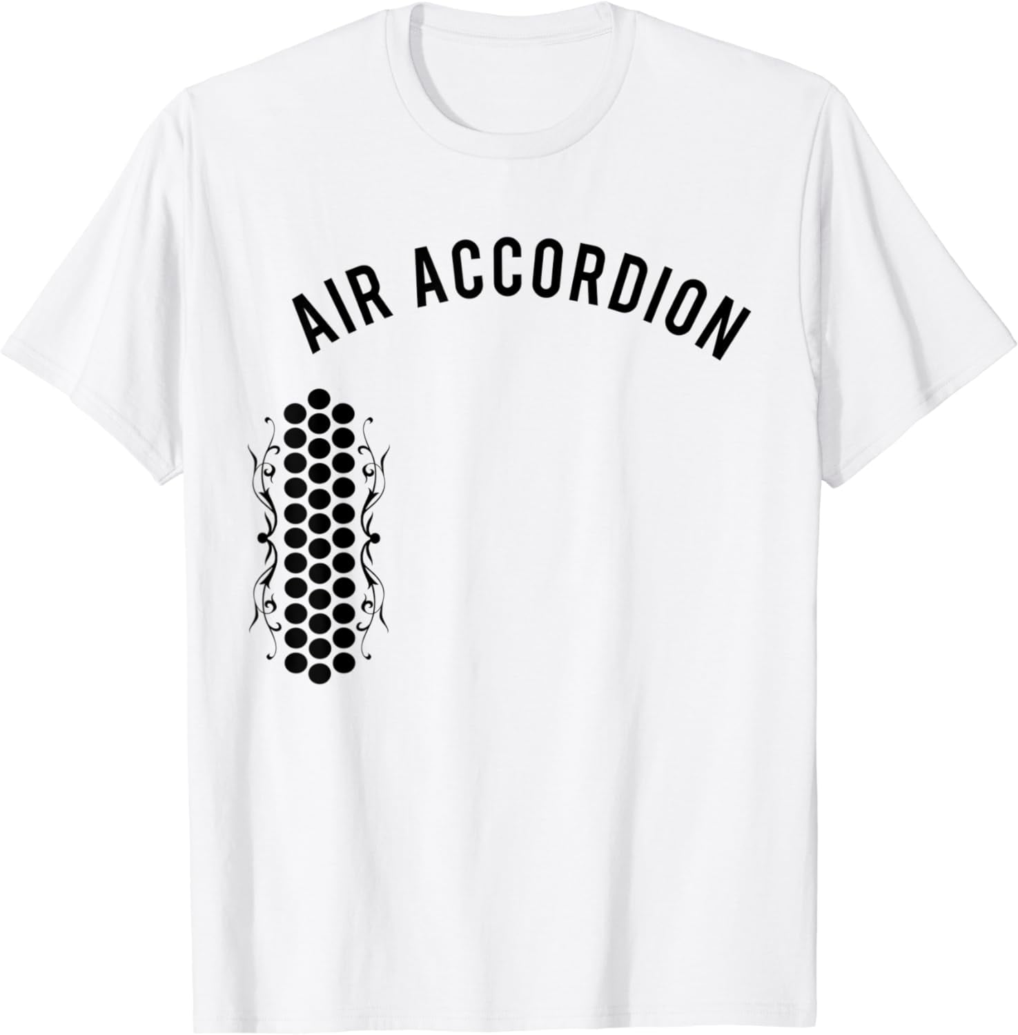 Air Accordion White T-Shirt THE ORIGINAL T-Shirt - Walmart.com