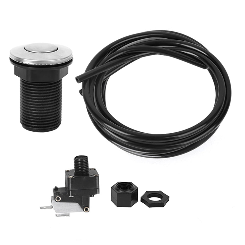 Air Activated Push Switch Button for Garbage Disposal Bathtub Air Hose ...