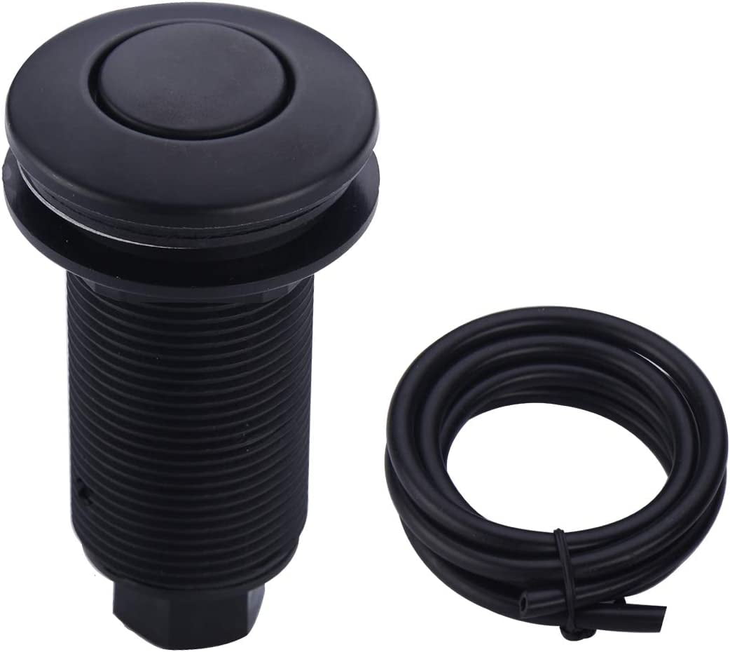 Air Activated Switch Button for Sink Garbage Disposal Part, Matte Black ...