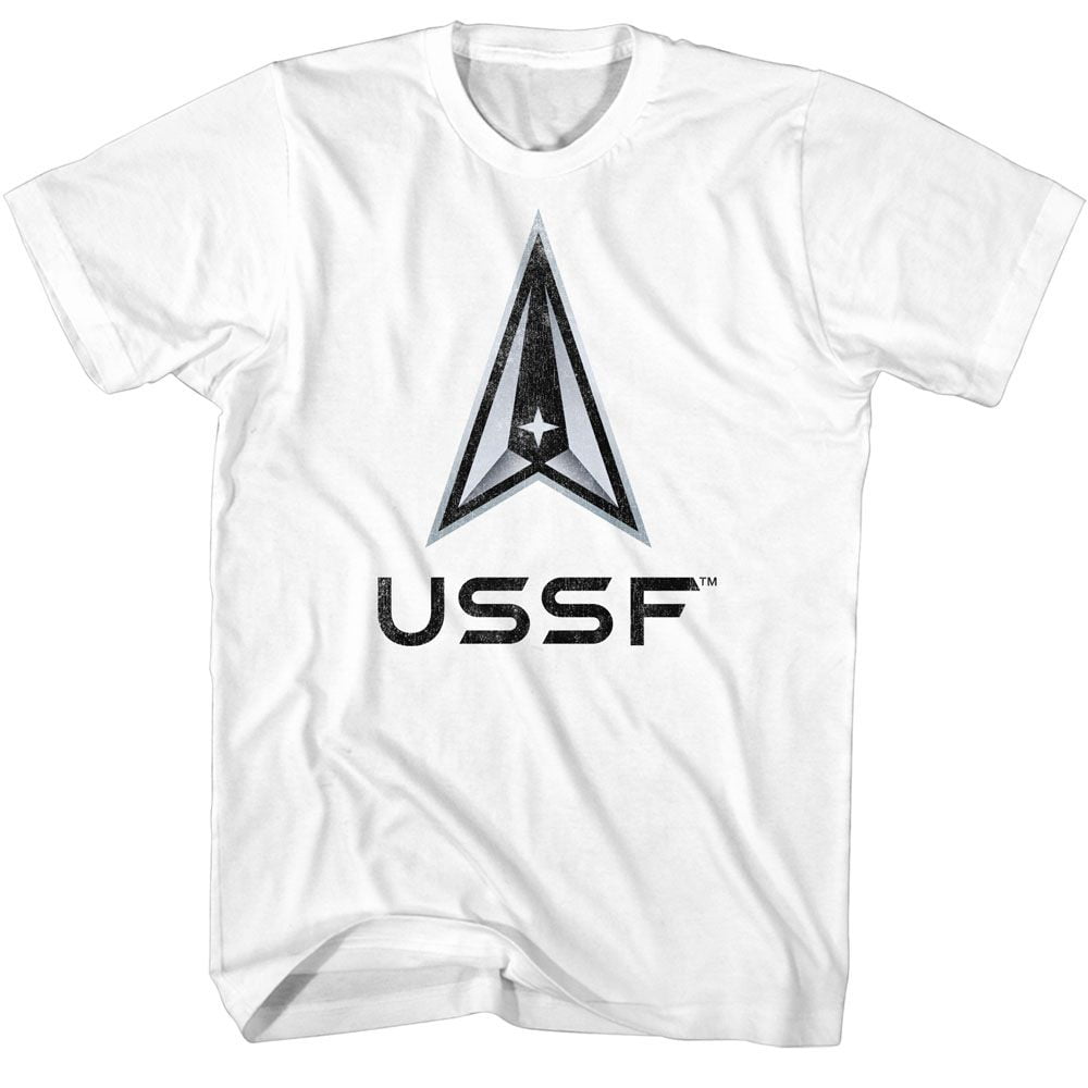 US Air Force Ussf Gradient White Adult T-Shirt 4Xl - Walmart.com