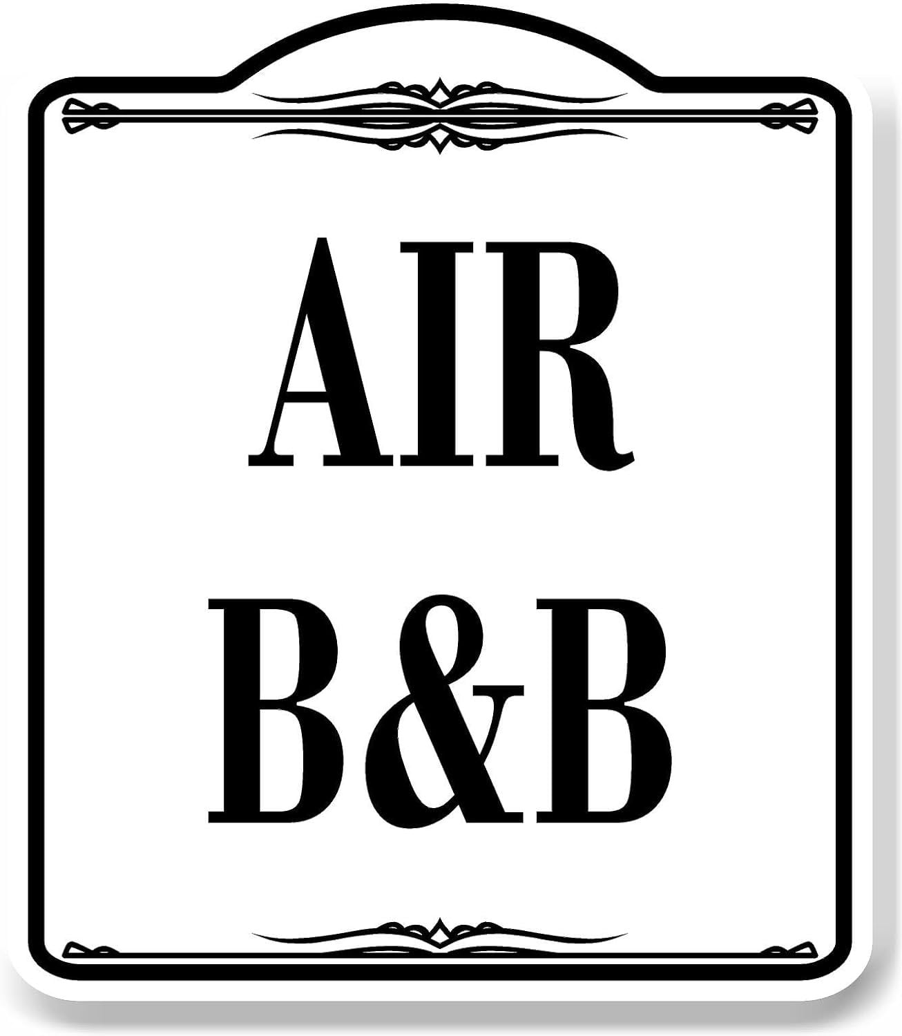 Air B B WB Aluminum Composite Sign 15''x18'' - Walmart.com