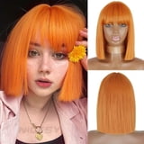 Air Bangs Short Hair Hair Wigs - Lightweight and Natural Look for ...
