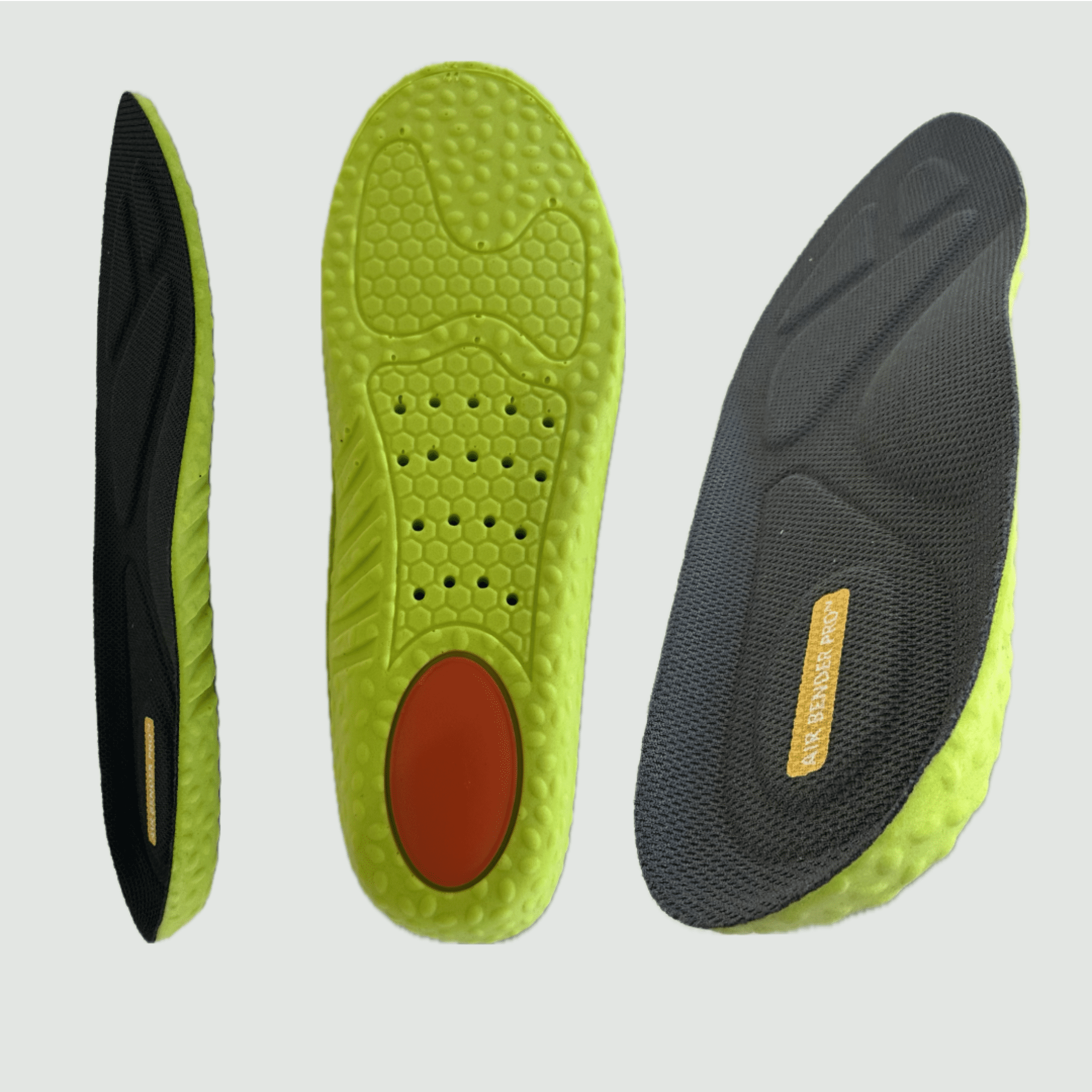 Air Bender Pro Orthotic Insoles - Plantar Fasciitis, Mortons Neuroma ...