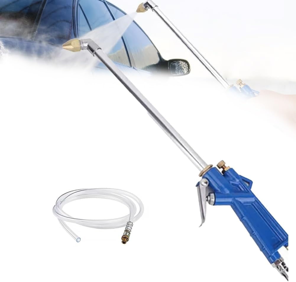 Air Blow Gun Pneumatic Engine Cleaning Gun, Air Clean Gun with 40in Hose, High Volume Air Tool ...