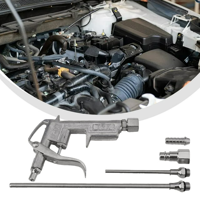 Air Blow Pistol Trigger Cleaner Compressor Dust Blower Nozzle Cleaning ...