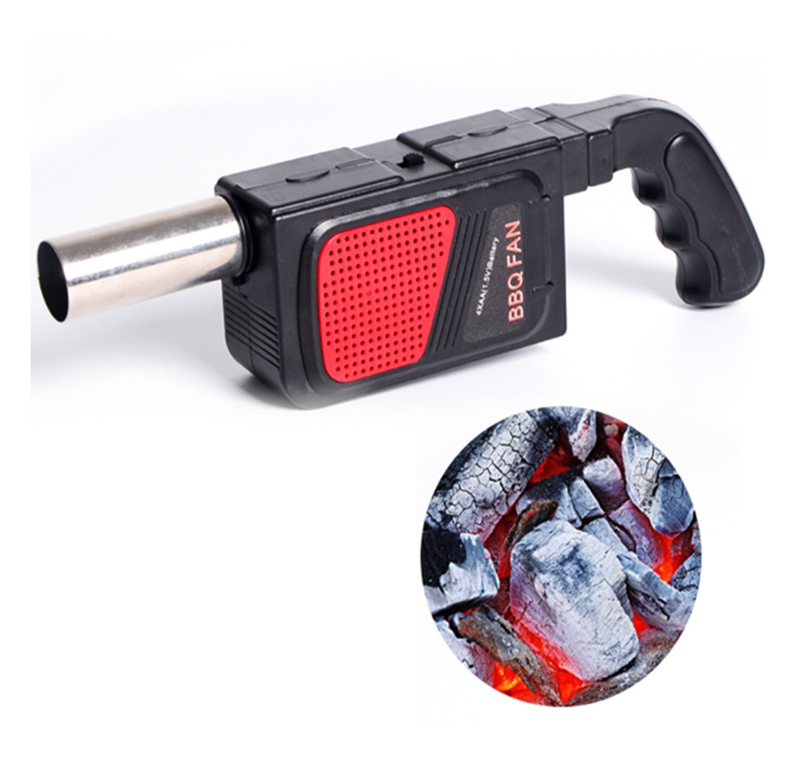 Air Blower Ventilator Handheld Electric BBQ Fan For Small Inflatables ...