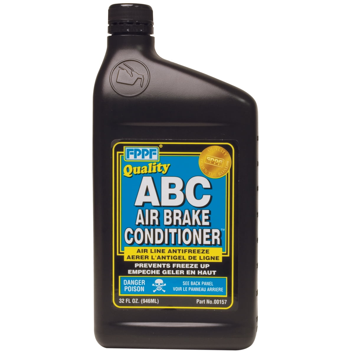 FPPF Air Brake Conditioner 32oz, Prevents Freeze-Ups, Pure Methanol ...
