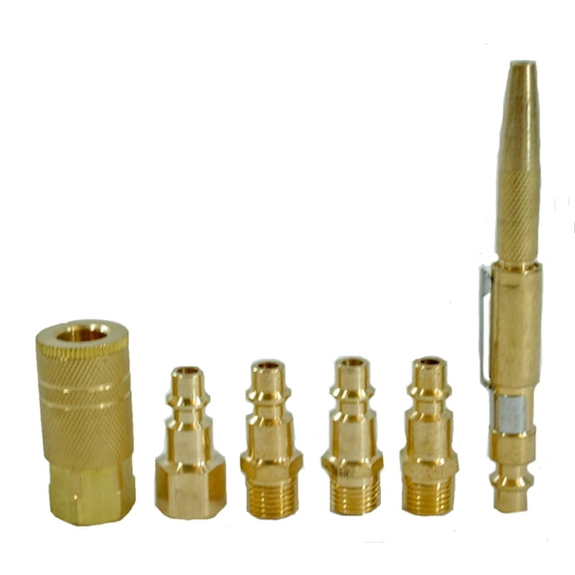 Air Brass Coupler Set with Adjustable Pocket Air Gun - Walmart.com