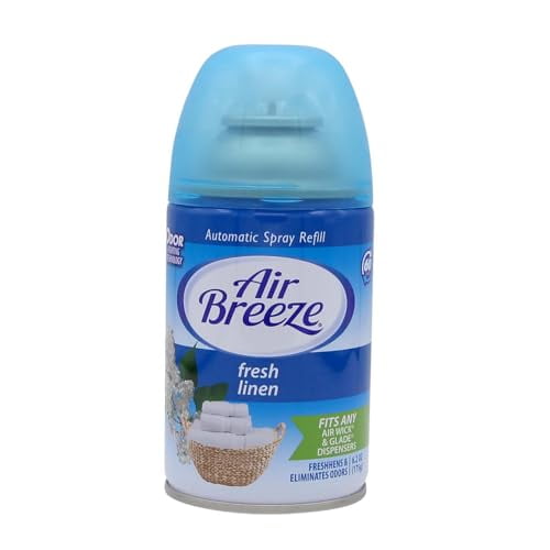 Air Breeze. Automatic Air Freshener Spray Refill, 1ct, Fresh Linen ...