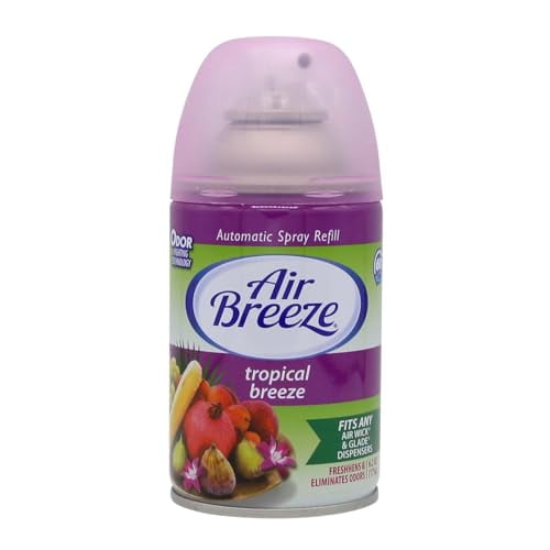 Air Breeze. Automatic Air Freshener Spray Refill, 1ct, Tropical Breeze ...