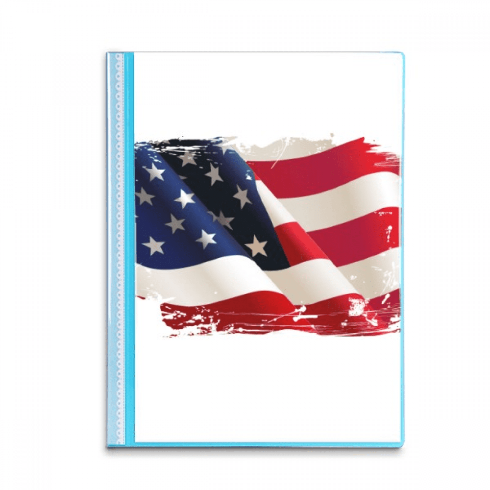 Air Brushing Stars And Stripes America Flag Book Sheet Protectors ...
