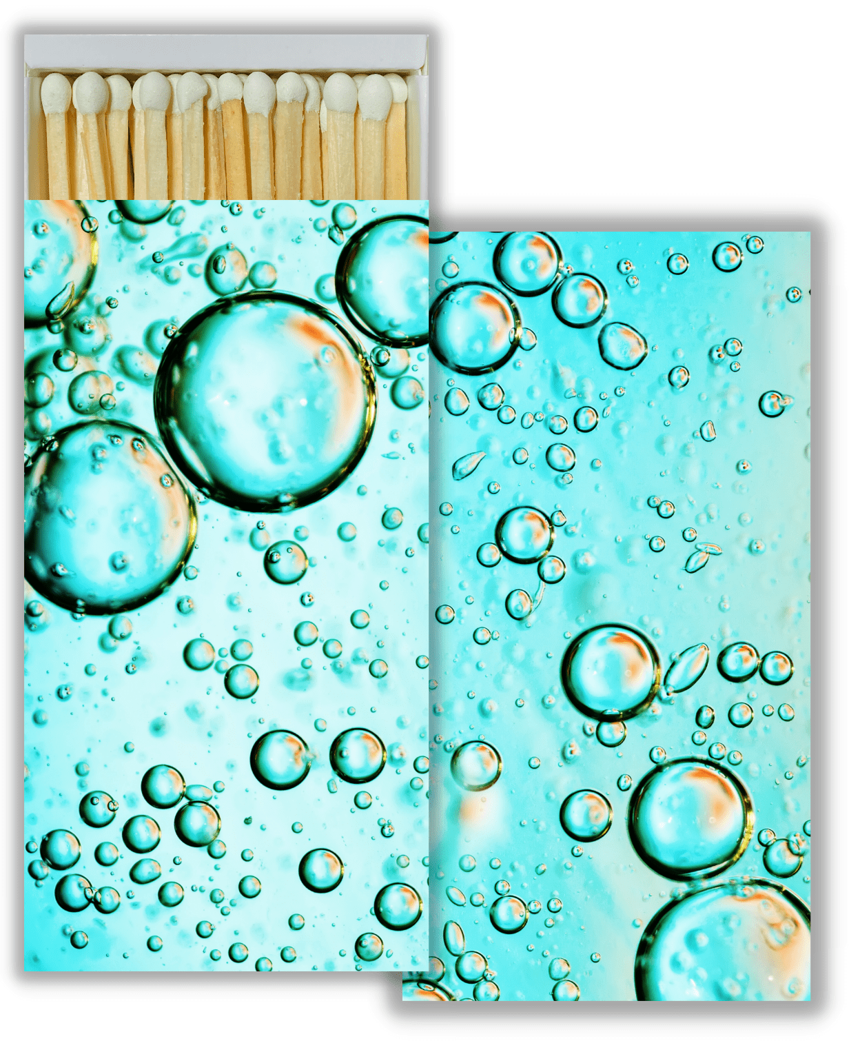Air Bubbles Decorative Matchboxes with Wooden Matches | 3 Pack ...