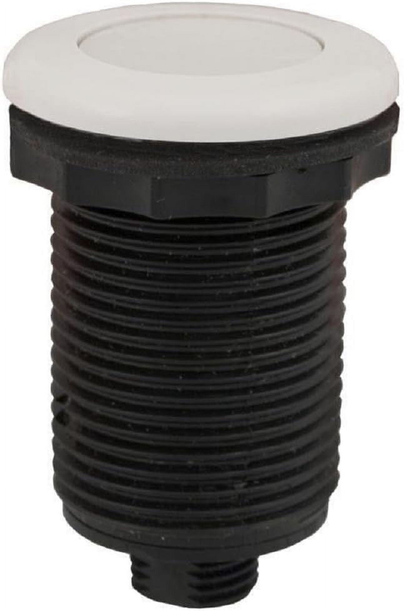 Air Button: 3428 Low Profile - White - Walmart.com