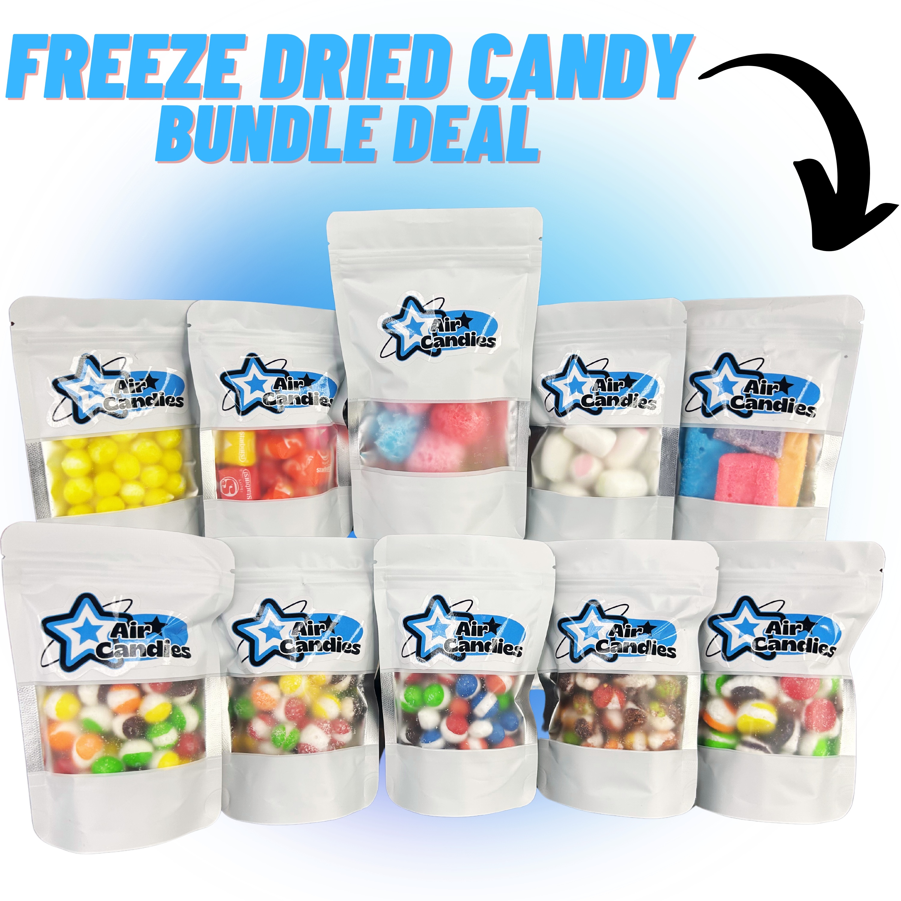 Freeze Dried Candy Variety Pack Freeze Dry Candy Sampler Freeze