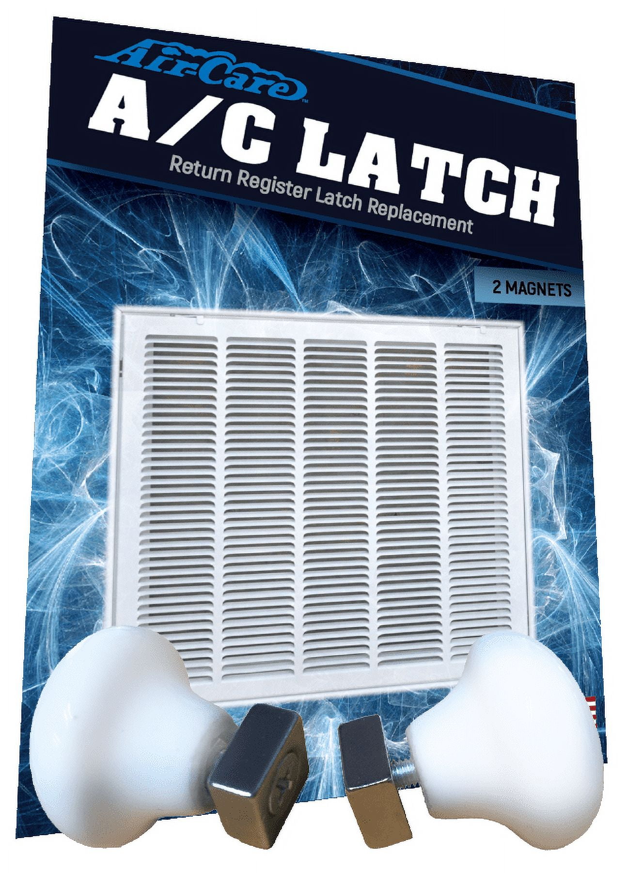 Air-Care AC Latch Return Grill Replacement Lock, Easy Open Vent Parts ...