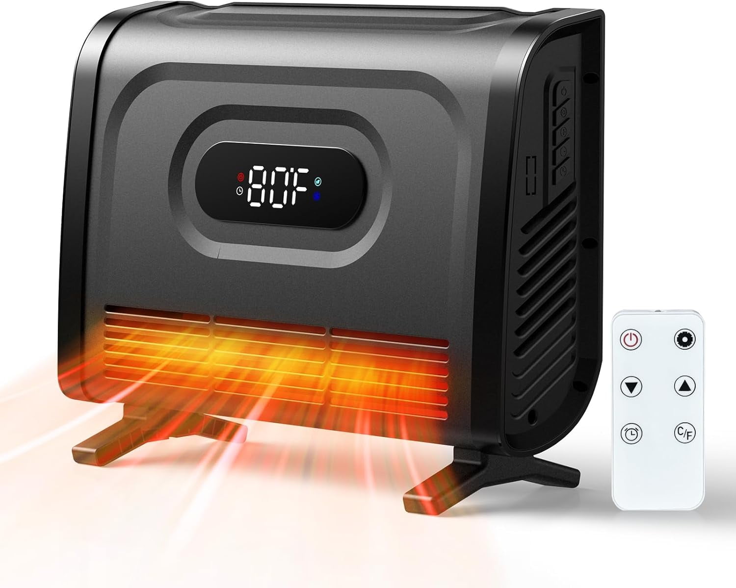 Air Choice 1500W Wall Mounted Electric Space Heater – Infrared Heating ...