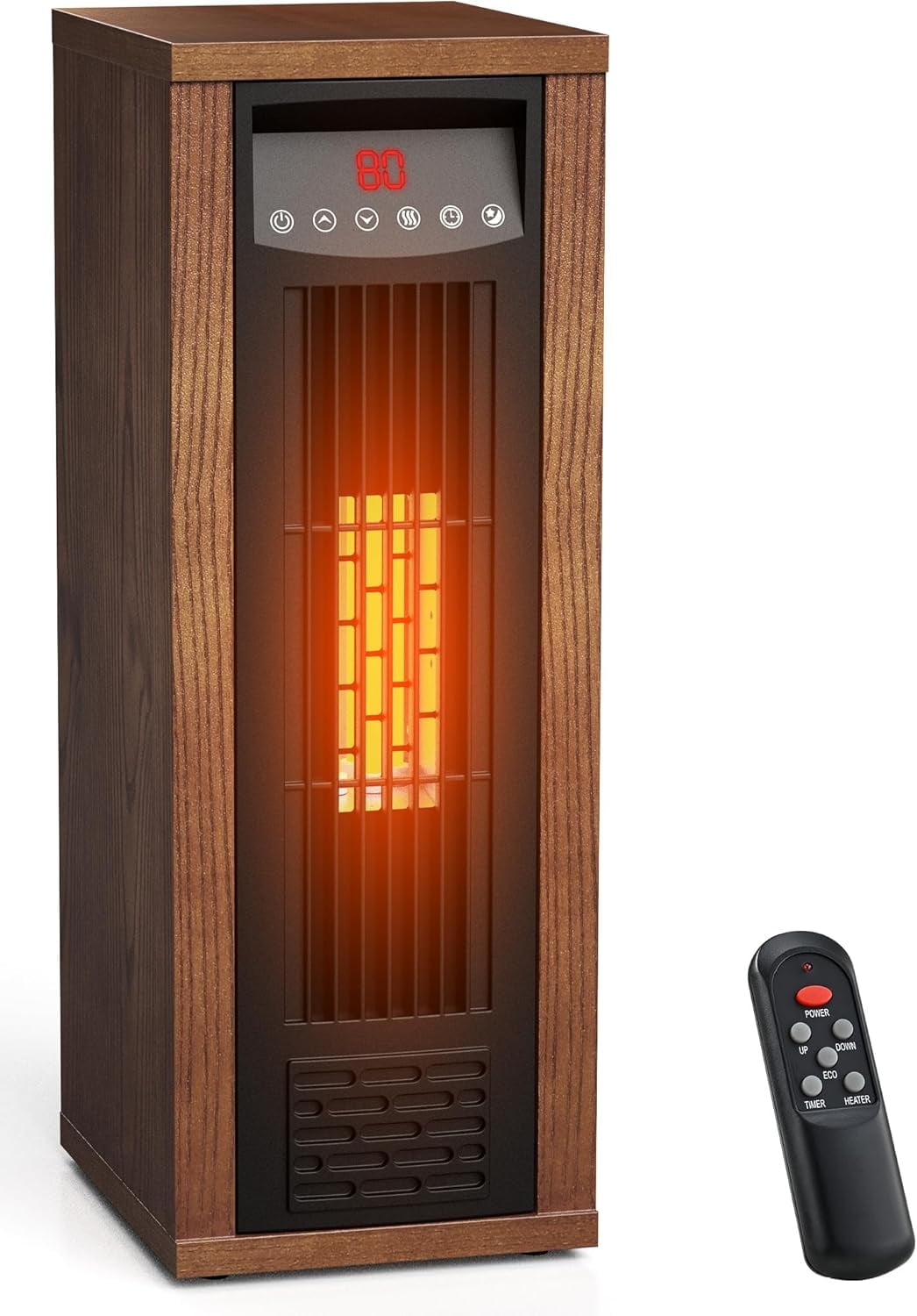Air Choice Infrared Space Heater, 1500W Electric Portable Heater with ...
