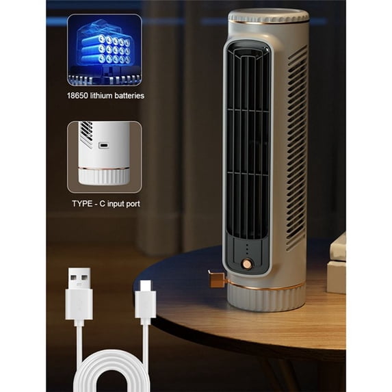 Air Circulation Bladeless Fan Tower Fan Bladeless Fan Bedroom Ultra ...
