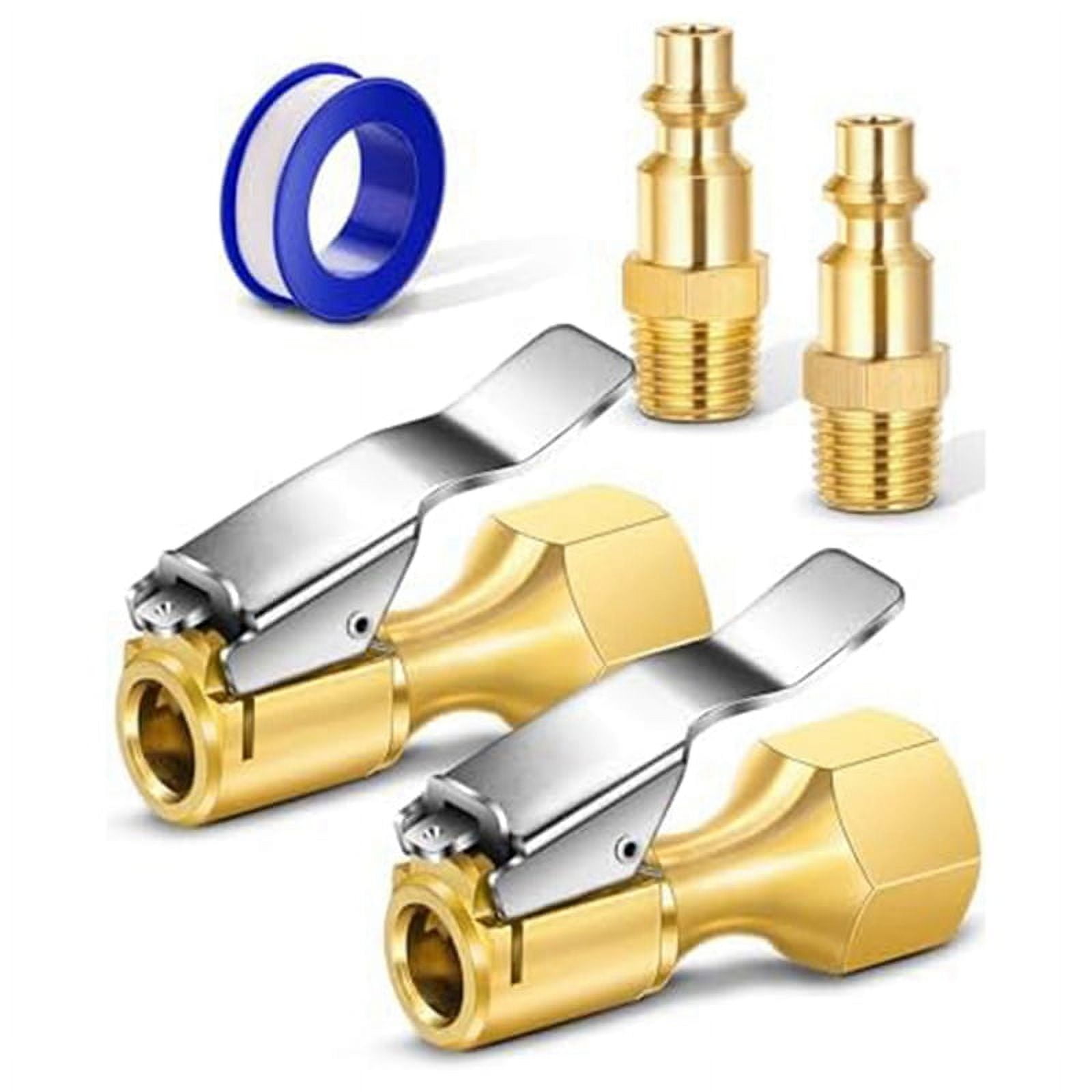 Air Collet, Brass Enclosed Flow Lock with Clamp and 1/4Inch NPT ...