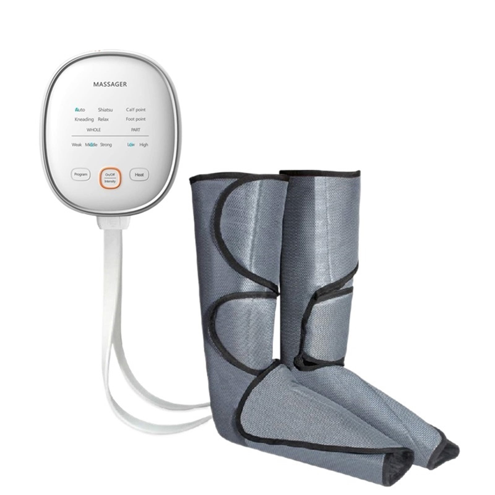 Air Compression Leg Foot Massager Vibration Infrared Therapy Arm Waist ...