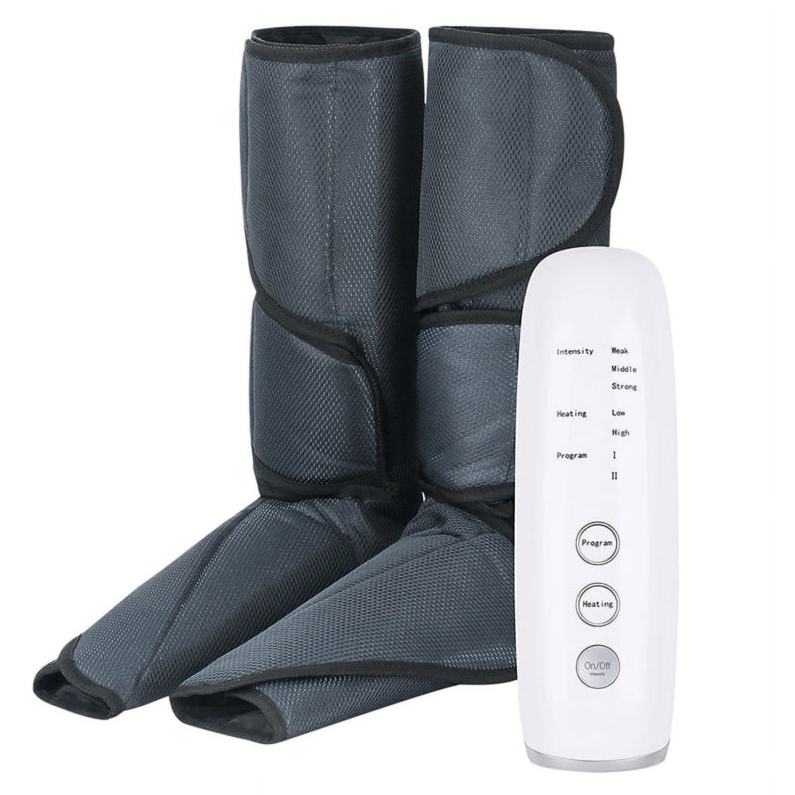 Air Compression Leg Massager Foot and Leg Massager with Heat for ...