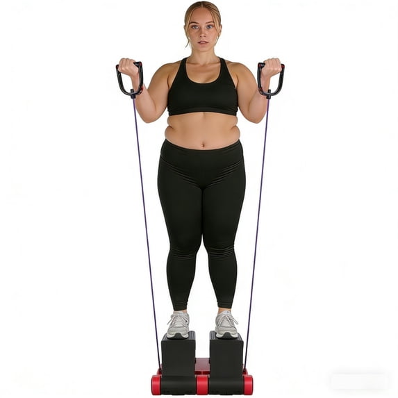 Air Compression Mini Stepper for Exercise at Home, 5-Level Adjustable ...