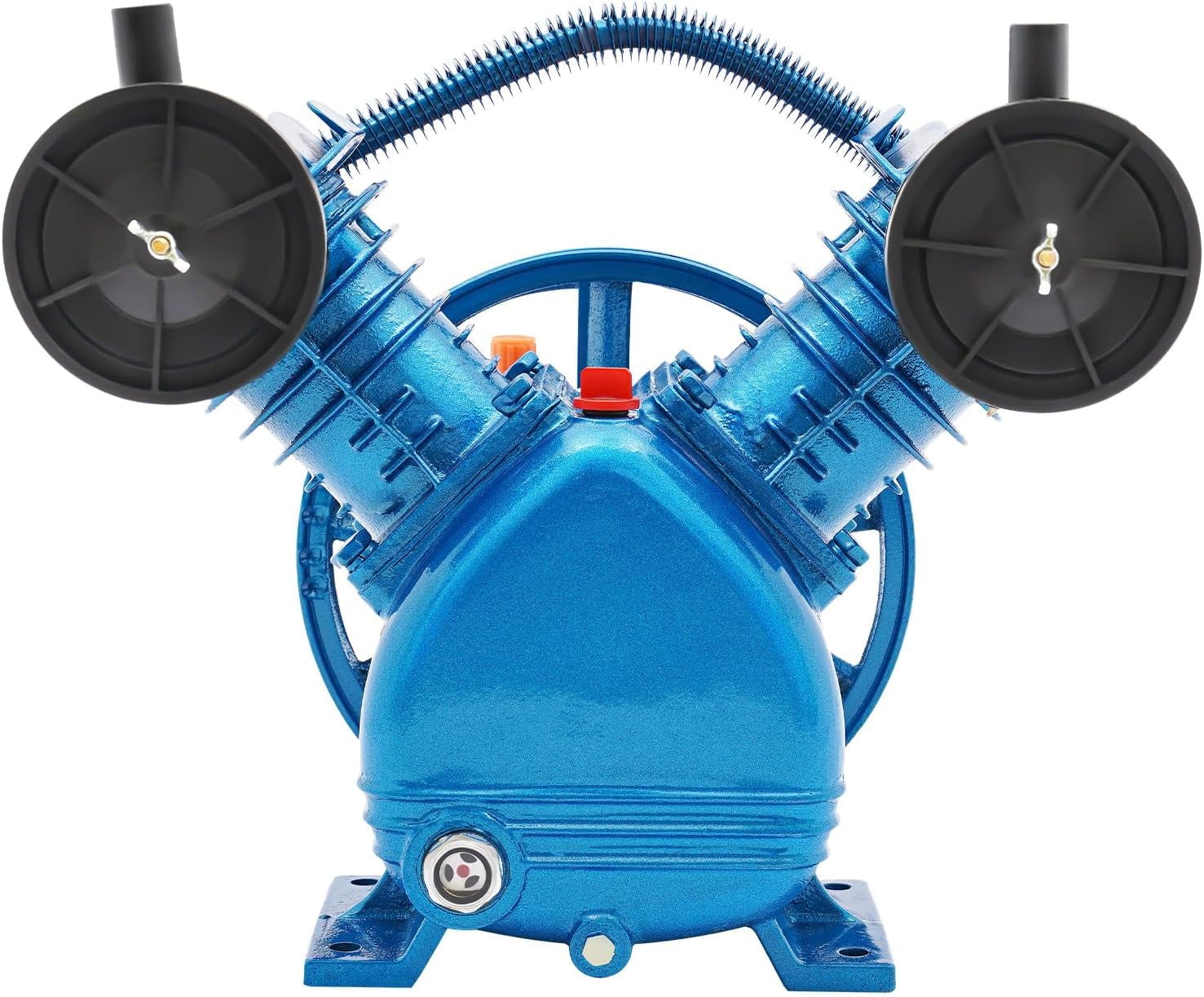 Air Compressor 2200W 3HP Pump Head Double Stage V-0.25/8 115PSI V-type ...