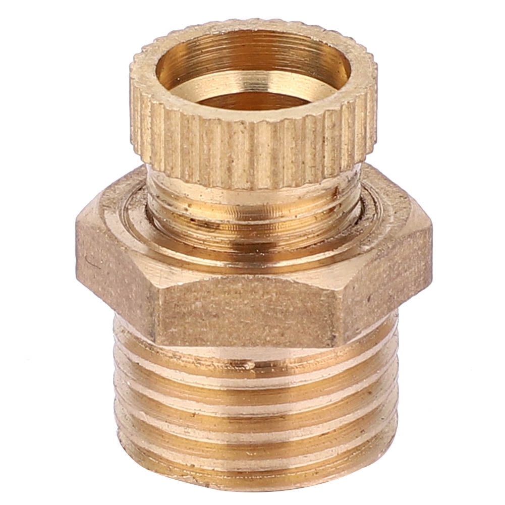 Air Compressor Accessories 5Pcs Water Drain Valve Kit, Round Brass ...