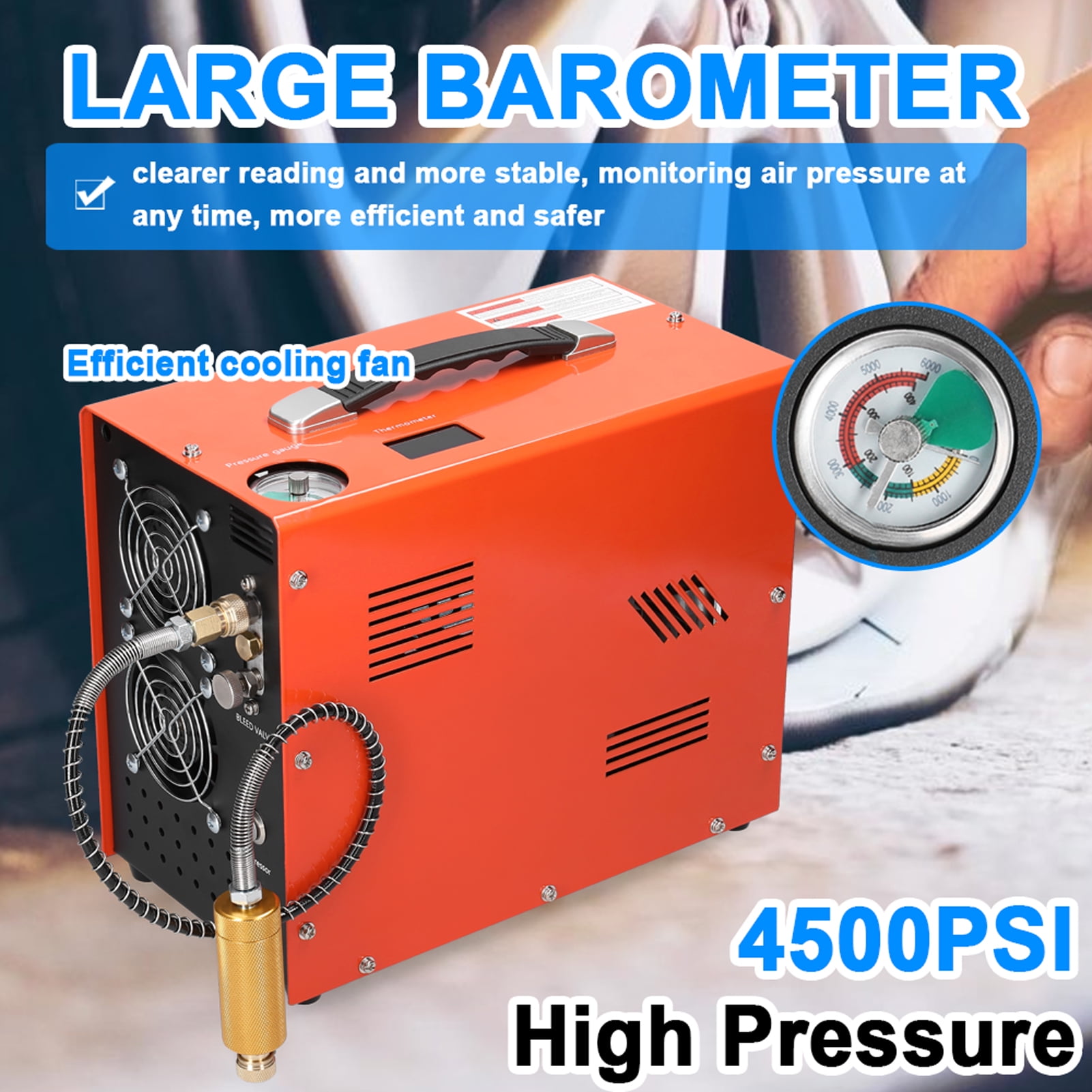 Air Compressor,Air Compressor 4500psi Pressure Air Compressor Air With ...