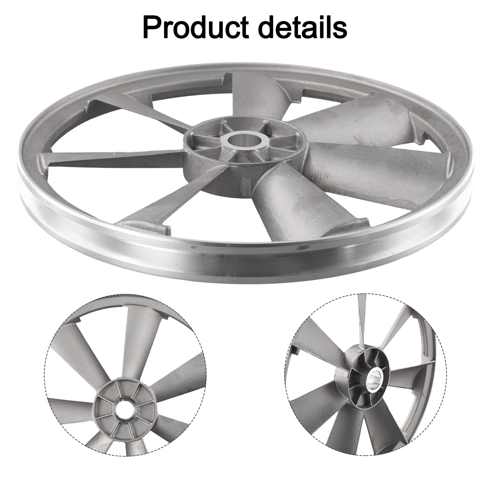 Air Compressor Belt Machine Head Flywheel Single Groove Triangle Wheel ...