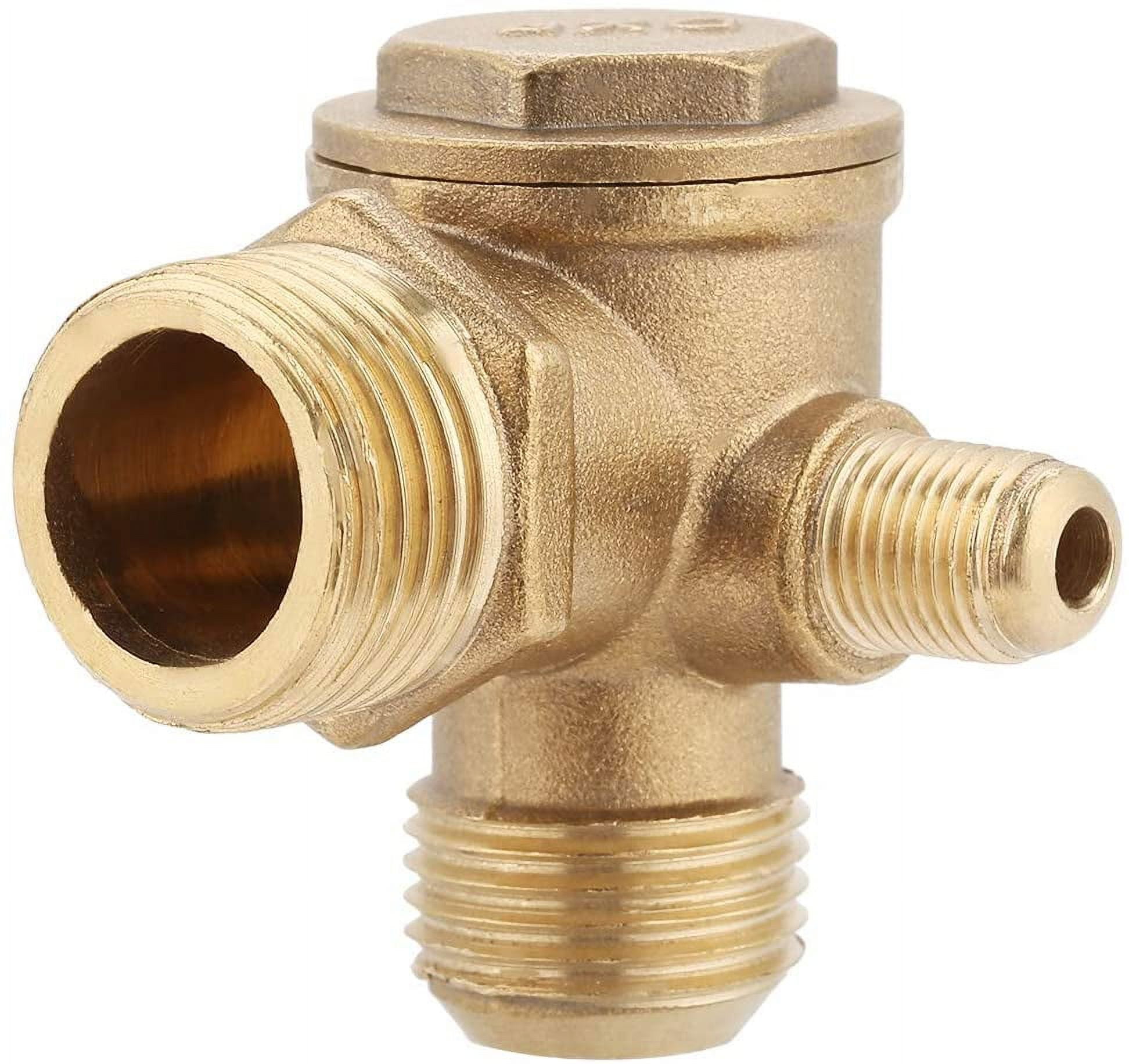 Air Compressor Check Valve, Male Thread 90 Degree Air Compressor Check ...