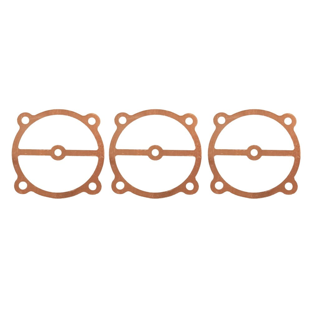 Air Compressor Cylinder Head Base Valve Plate Gaskets Washers Copper ...