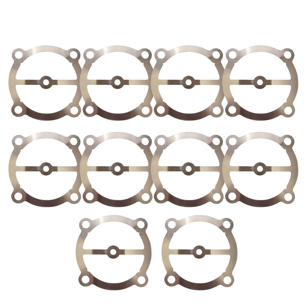 Air Compressor Cylinder Head Base Valve Plate Gaskets Washers aluminum ...